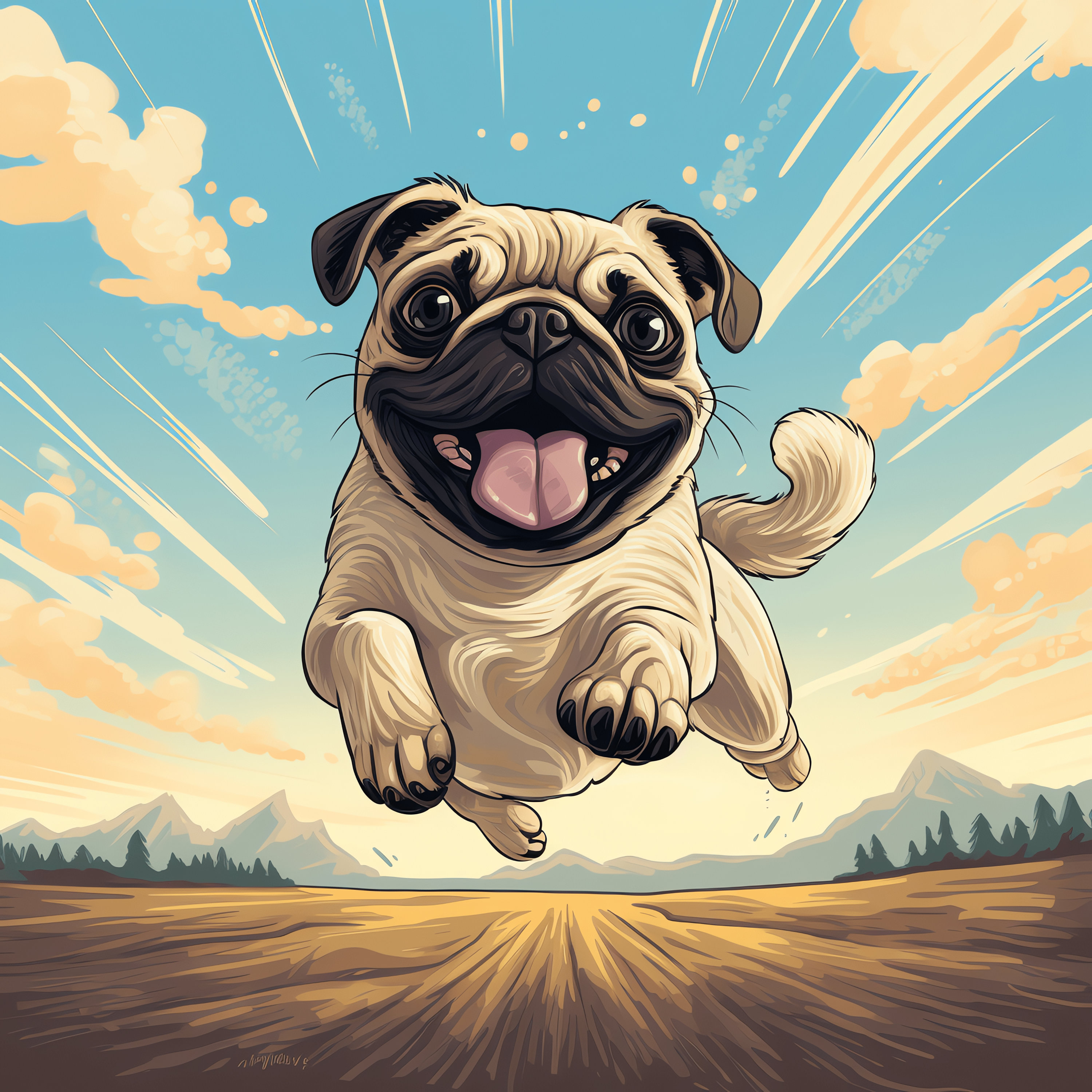 Mops Pug PNG Clipart 30 High Quality PNG Instant Download Card Making ...