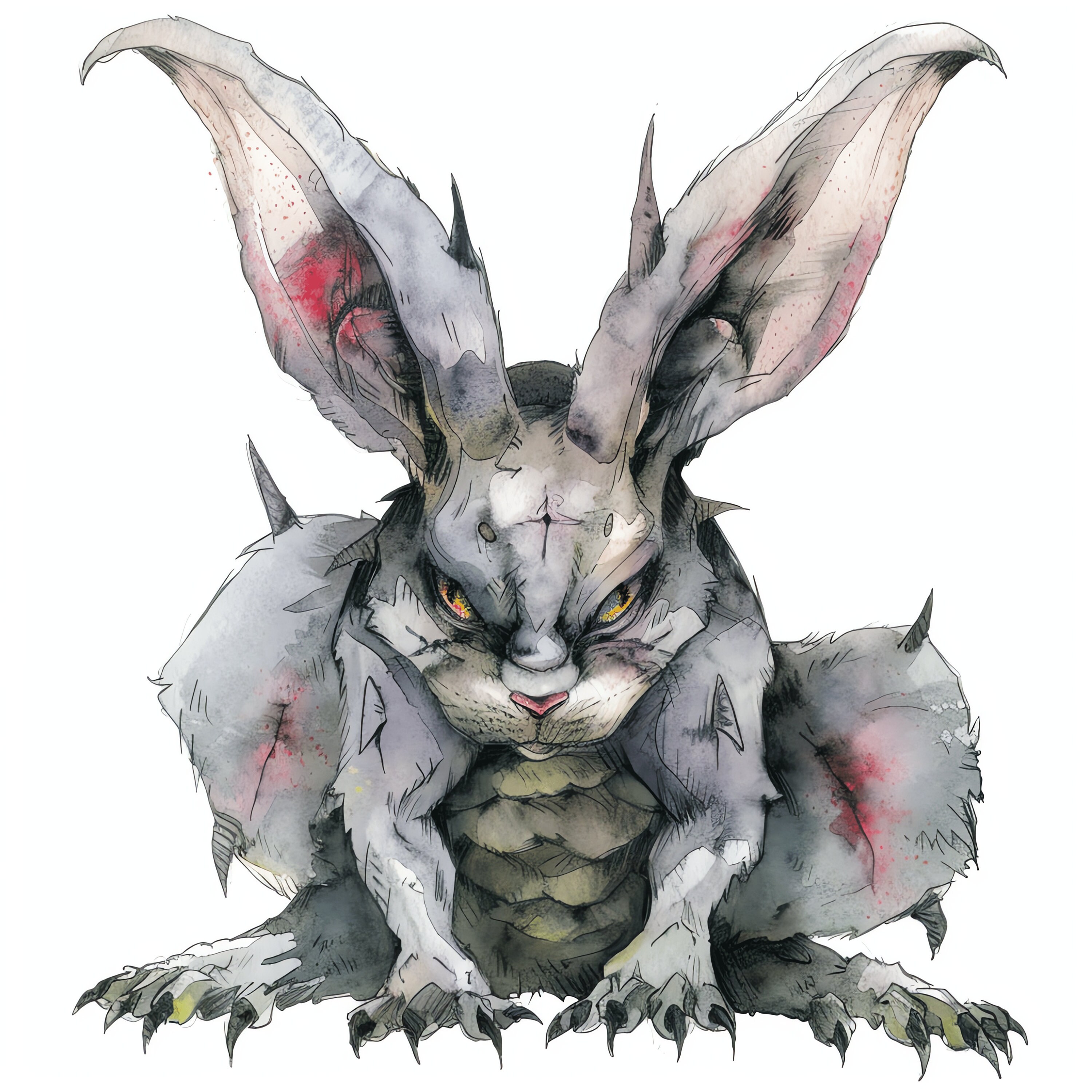 Evil Bunny PNG Clipart Bundle 48 High Quality PNG Instant Download ...