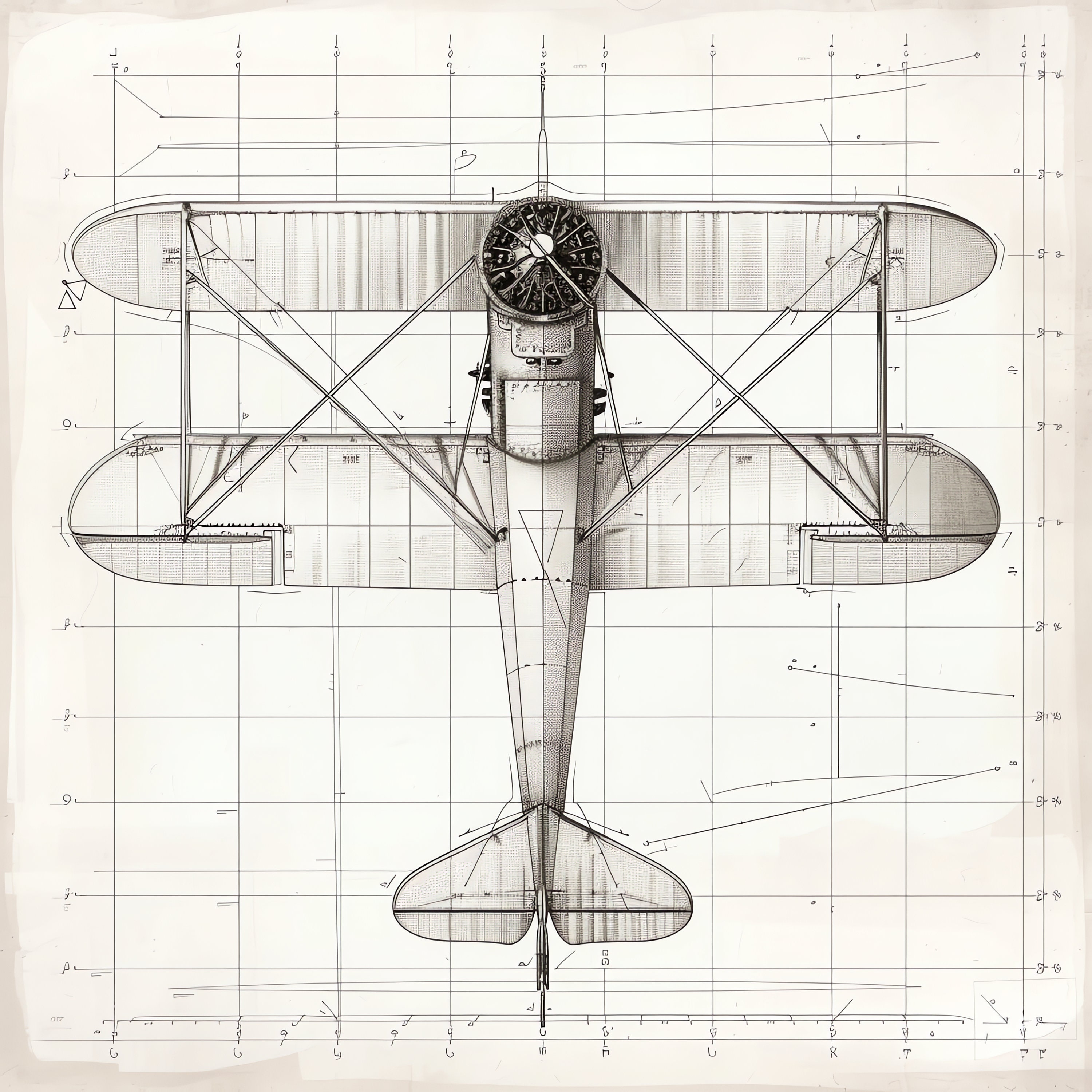 Vintage Plane Schematic PNG Bundle 41 High Quality PNG Instant Download ...