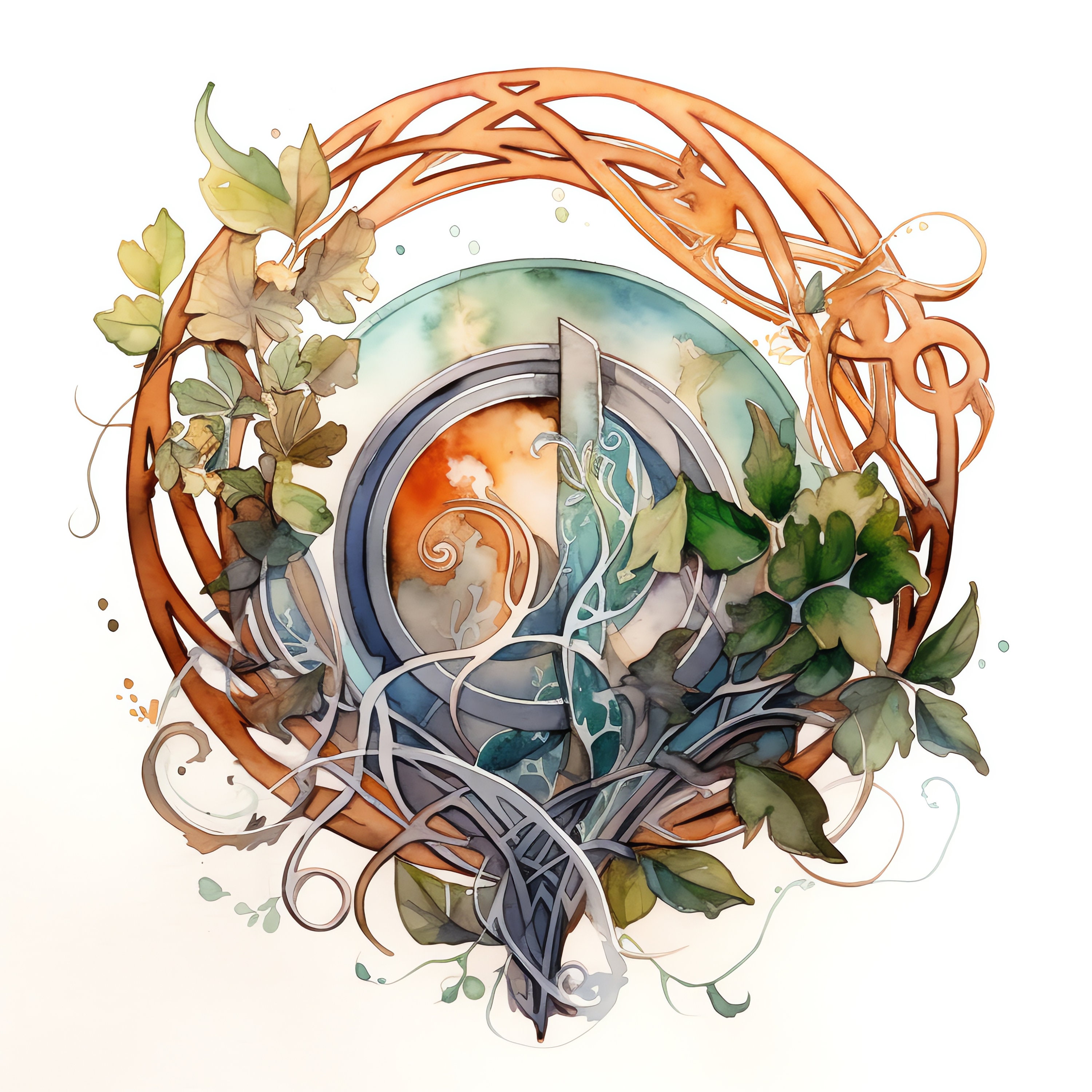 Celtic Design Clipart - 30 High Quality Jpgs - Digital Download - Print ...