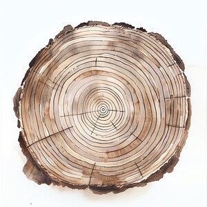 Tree Rings PNG Clipart Bundle 50 High Quality PNG Instant Download ...