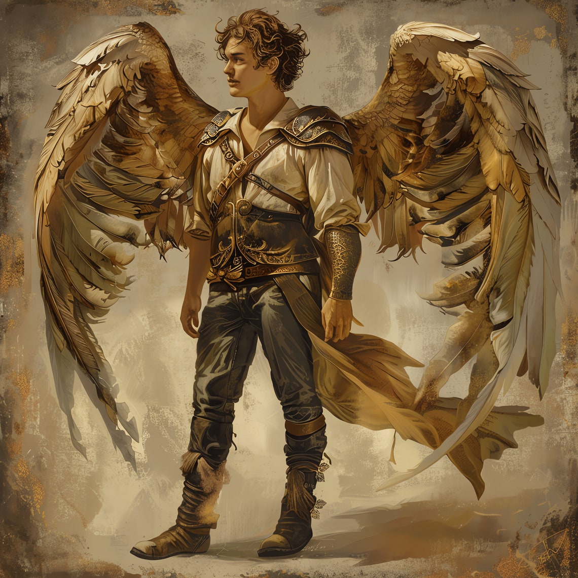 Fallen Angel PNG Clipart Bundle multiple Styles 44 High Quality PNG ...