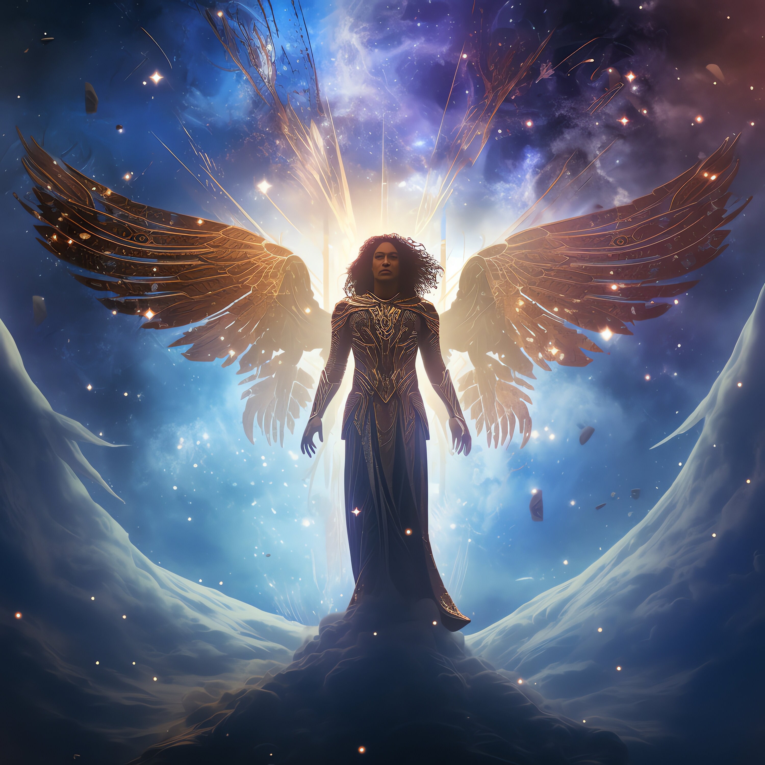 Female Angel Clipart 45 High Quality Jpgs Digital Download Card Making ...