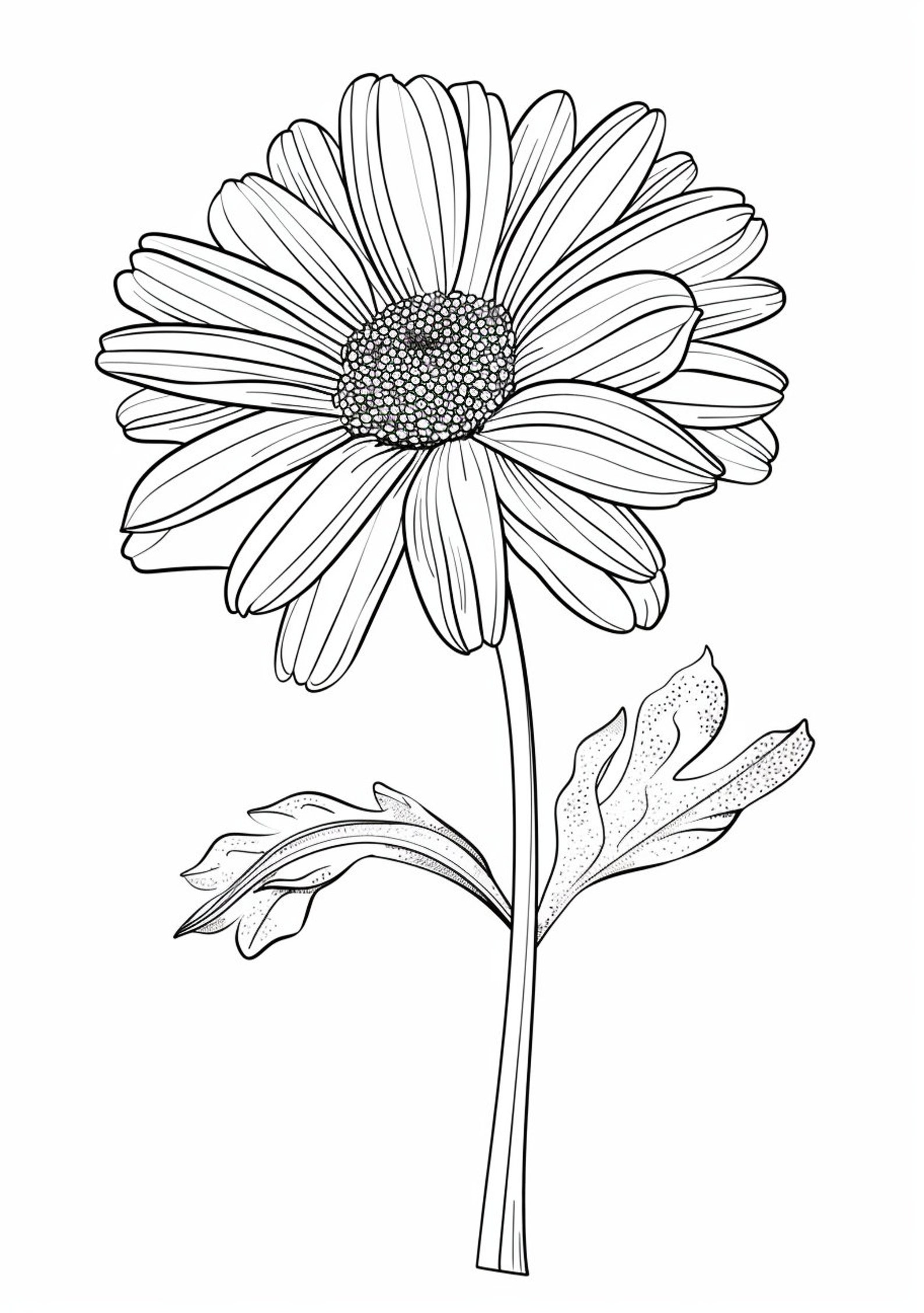 Daisy Birthday Coloring Pages PDF Bundle 43 High Quality Images Instant ...