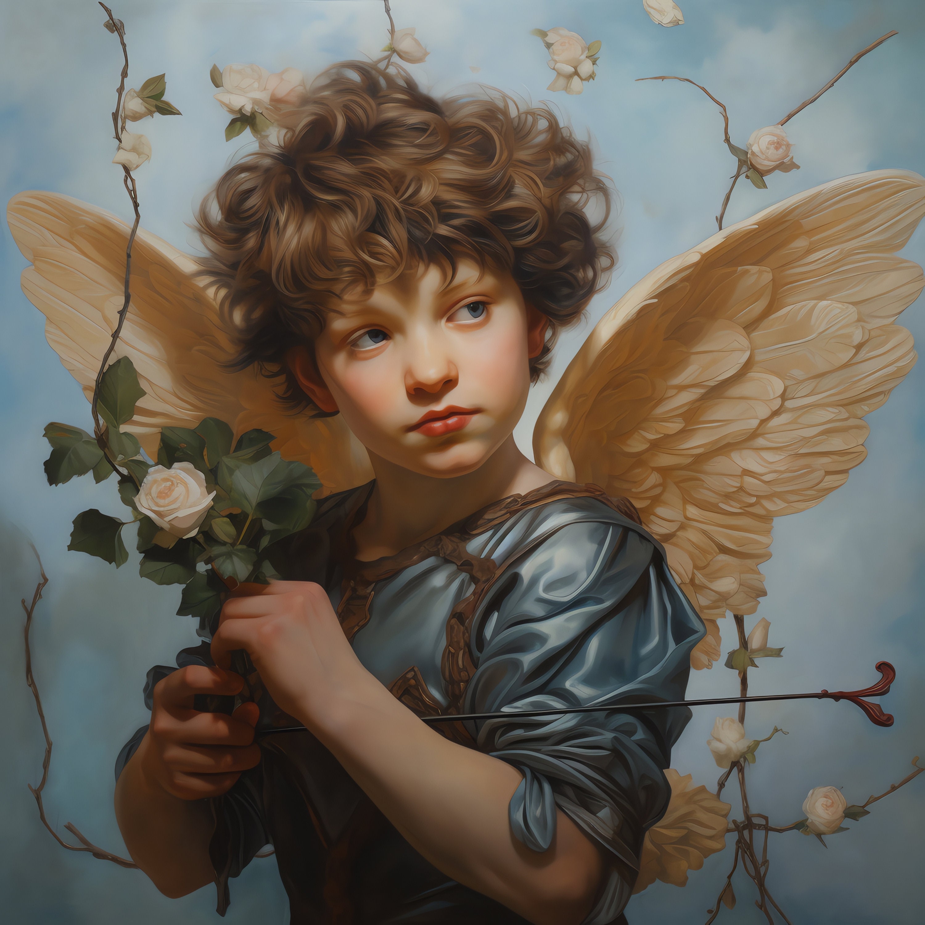 Cupid Clipart - 34 High Quality Jpgs - Digital Download - Card Making ...