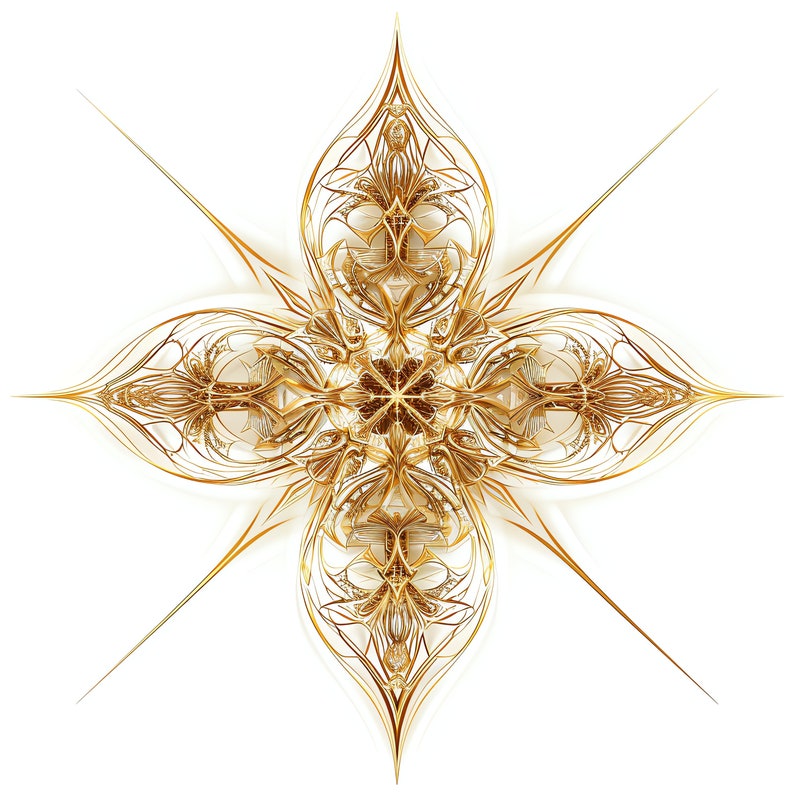 Radiating Cross PNG Clipart Bundle 50 High Quality PNG Instant Download ...