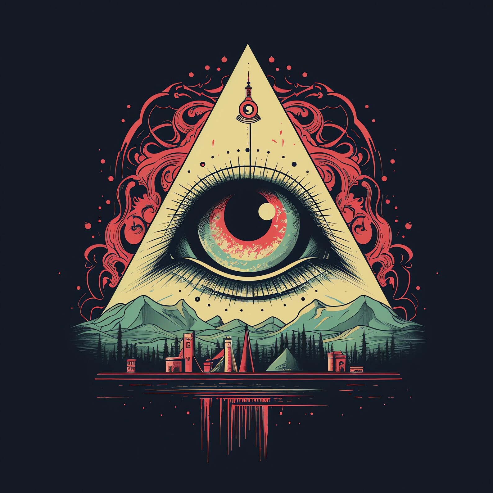 All Seeing Eye PNG Clipart Bundle 50 High Quality PNG Instant Download ...