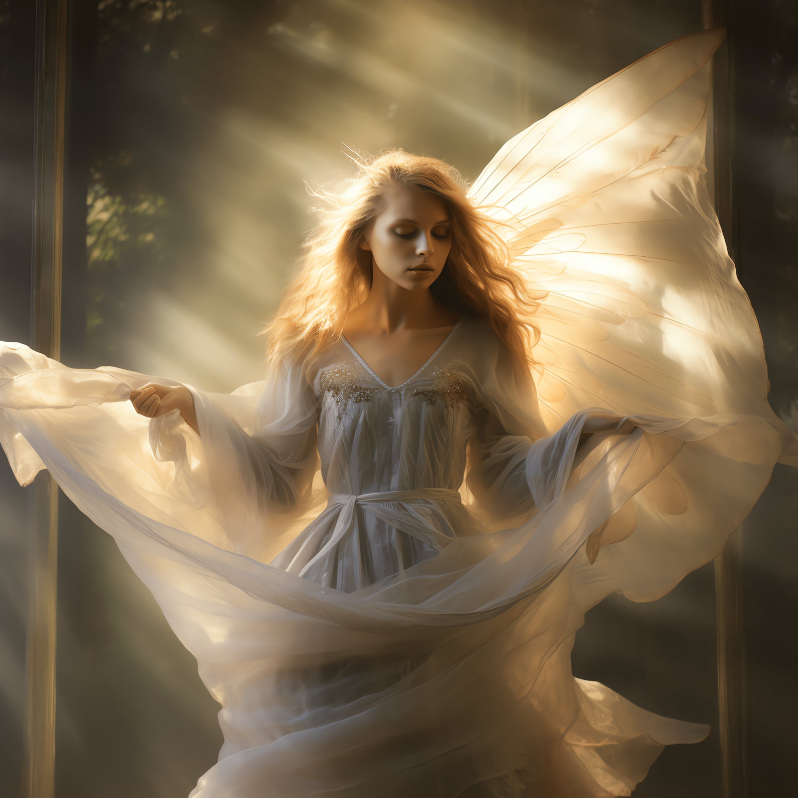 Angel Art - Ethereal, Shimmering Celestial Beauty - 45 High Quality PNG ...
