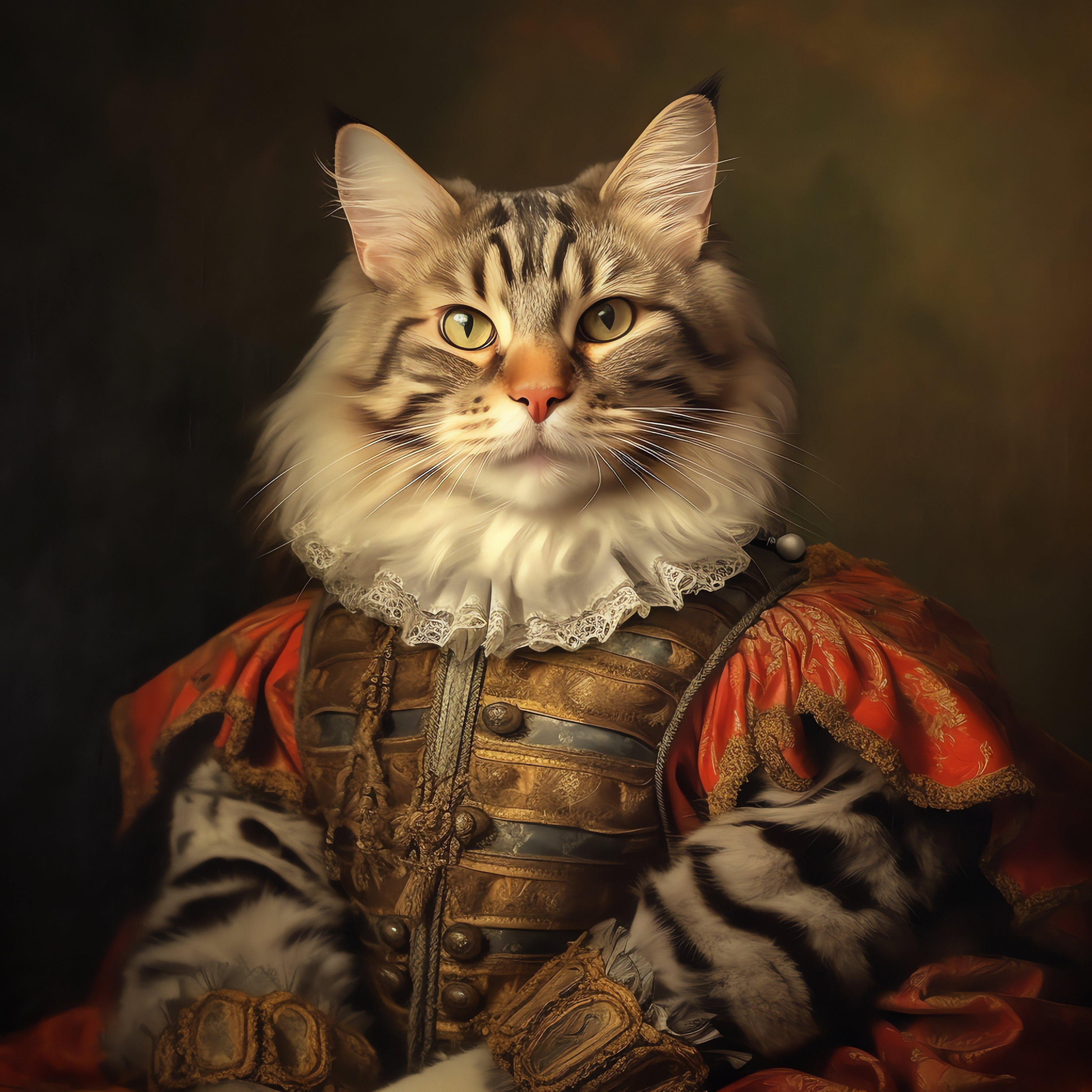 Royal Old Masters Cats - 50 High Quality Jpgs - Digital Download ...