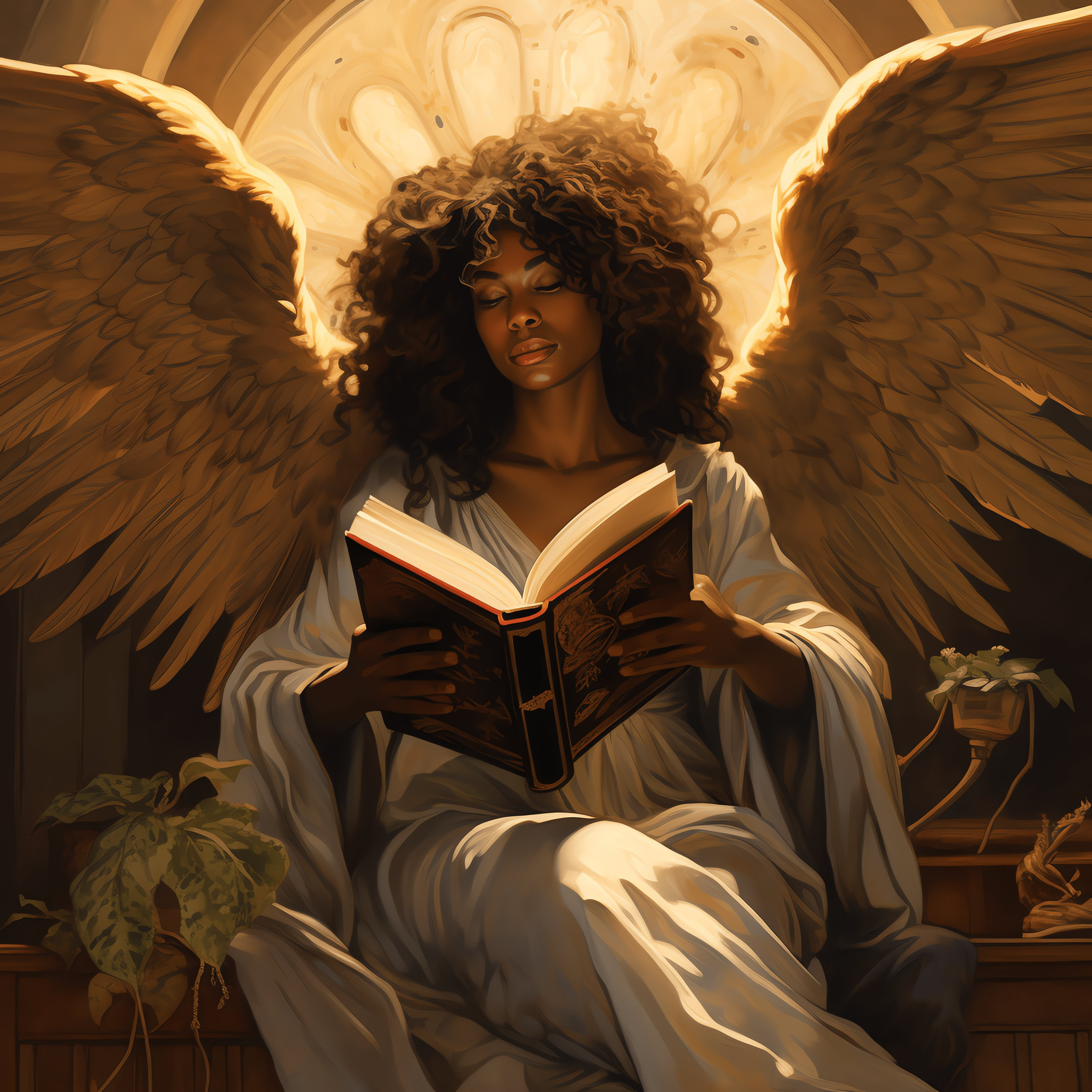 African American Angel PNG Clipart - 35 High Quality PNG - Instant ...