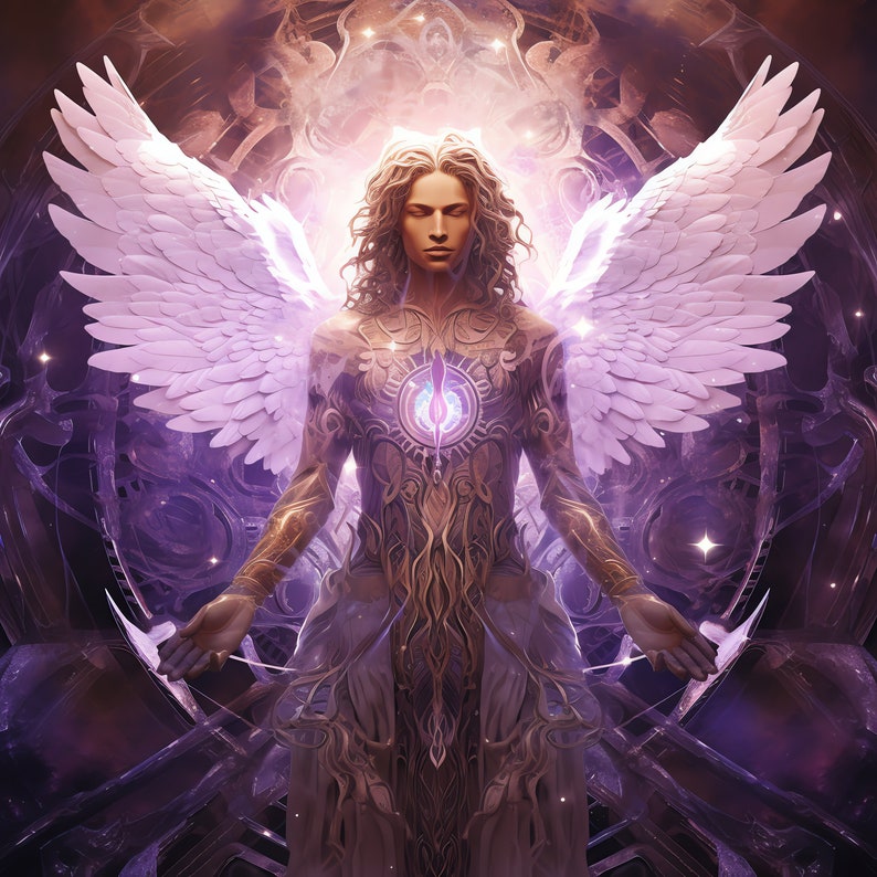 Archangel Zadkiel Clipart - 40 High Quality Jpgs - Digital Download ...
