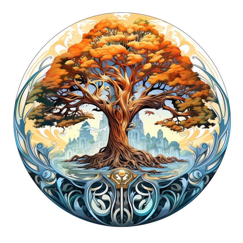 Tree of Life Mega Pack Clipart - 200 High Quality Jpgs - Digital ...