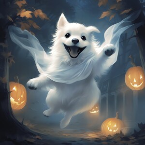Cute Ghost Dog PNG Clipart Bundle 45 High Quality PNG - Etsy