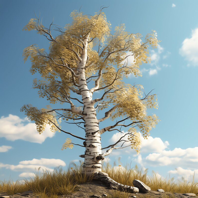 3D Assorted Tree Bundle 45 High Quality PNG Instant Download Printable ...