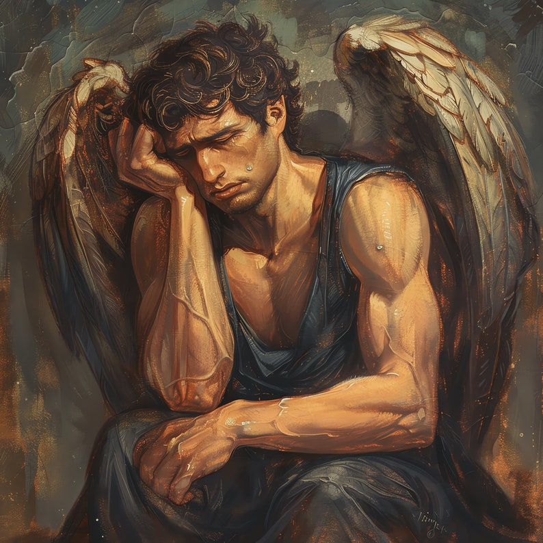 Fallen Angel PNG Clipart Bundle multiple Styles 44 High Quality PNG ...