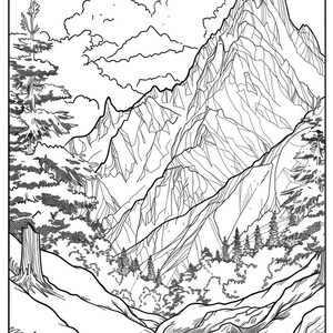 Relaxing Scenes Coloring Pages PDF Bundle 43 High Quality Images ...