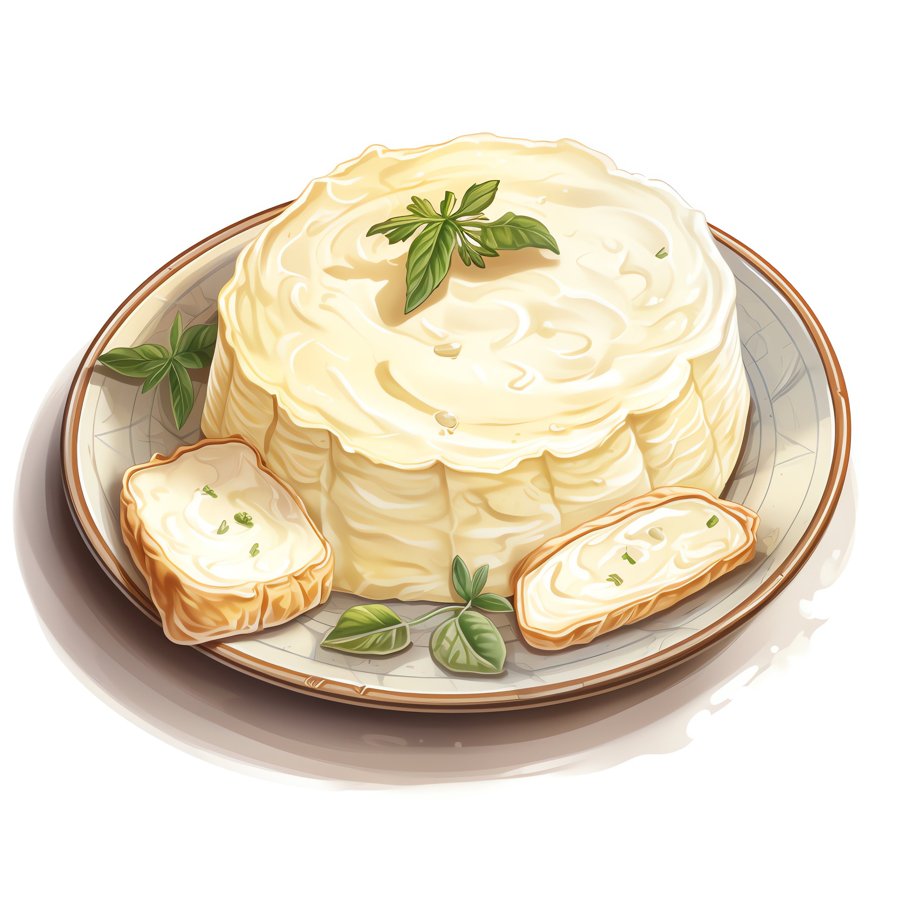 Cream Cheese Clipart 40 High Quality Jpgs Digital Download Card Making ...