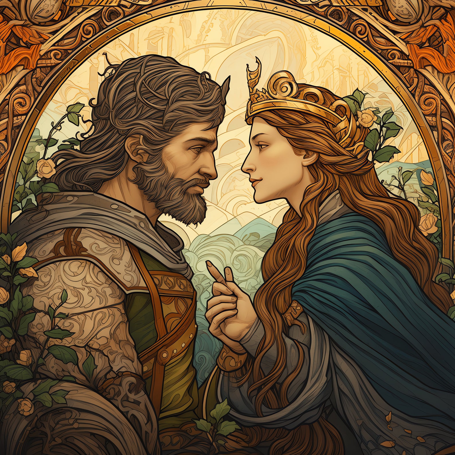 Celtic King and Queen PNG Clipart 45 High Quality PNG - Etsy