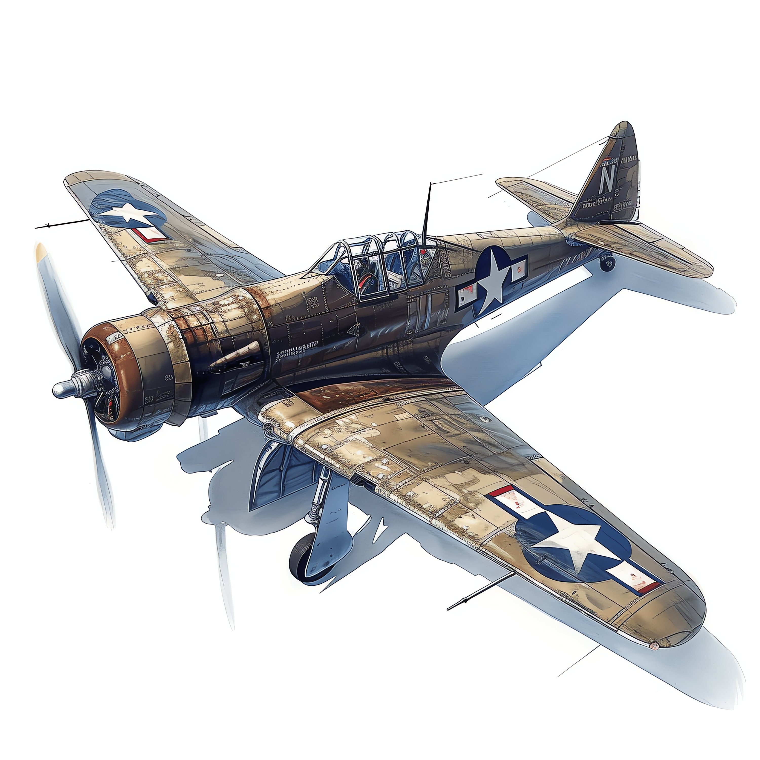 WW2 Illustration Bundle 45 High Quality PNG Instant Download Historical ...