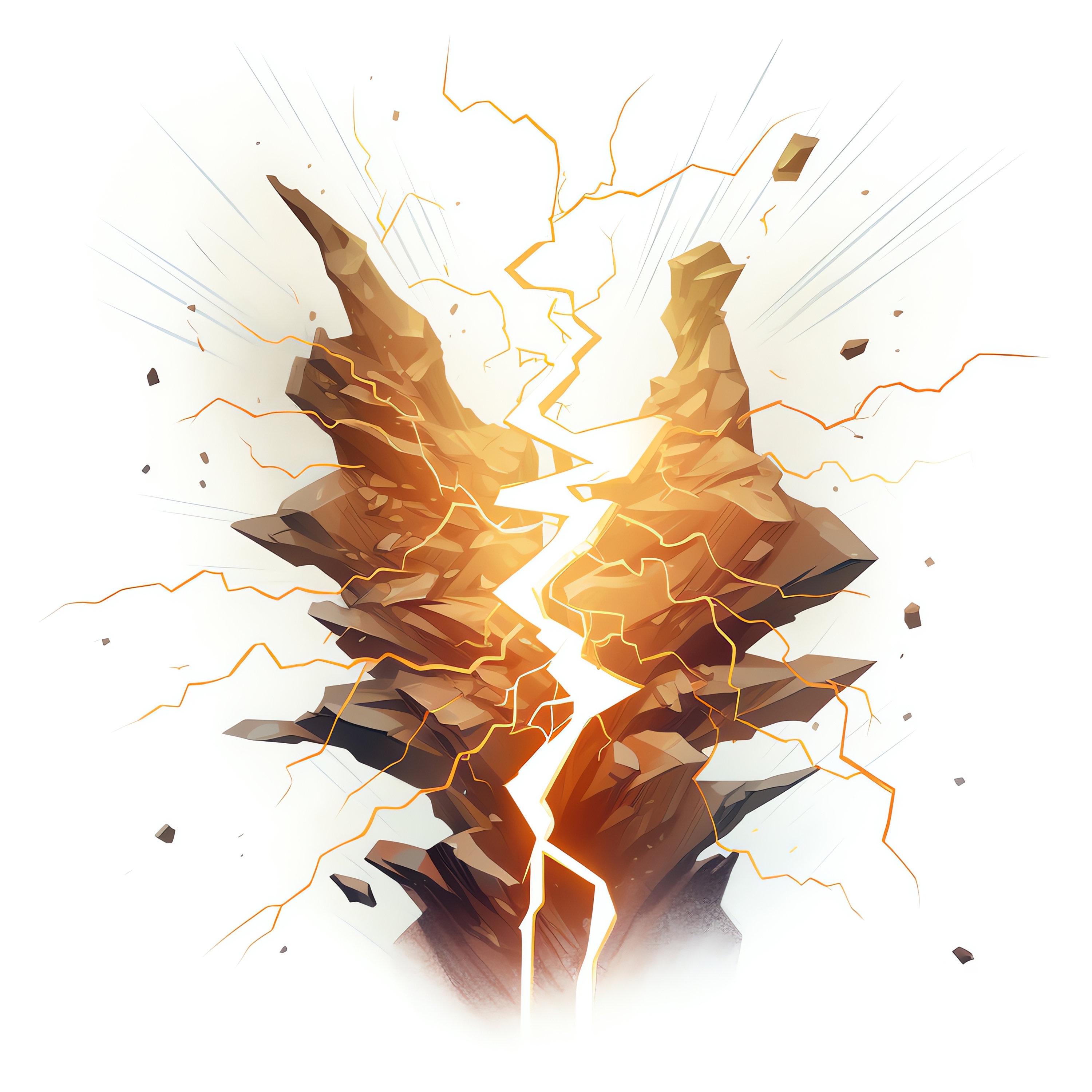 Fantasy Artistic Lightning Bolts Illustration Clipart - 30 High Quality ...