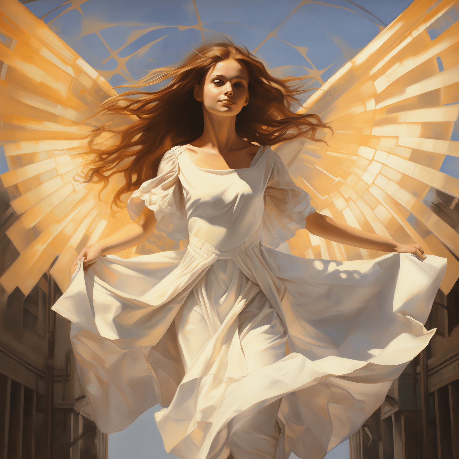 Pure White Angel Flying PNG Clipart Bundle 45 High Quality PNG Instant ...