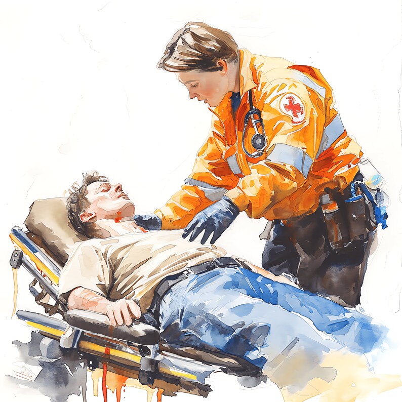 Paramedic PNG Clipart Bundle 47 High Quality PNG Instant Download ...