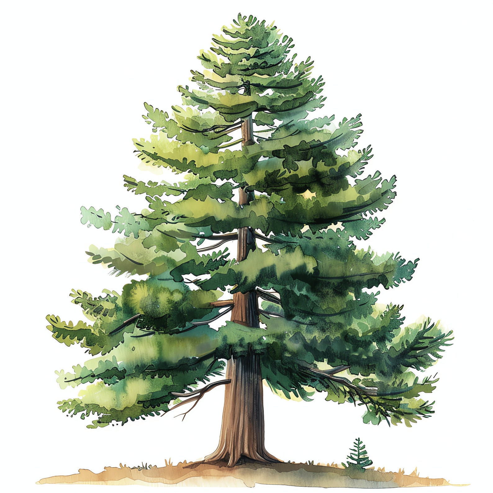 Redwood Tree and Forest PNG Clipart Bundle - 50 High Quality PNG ...