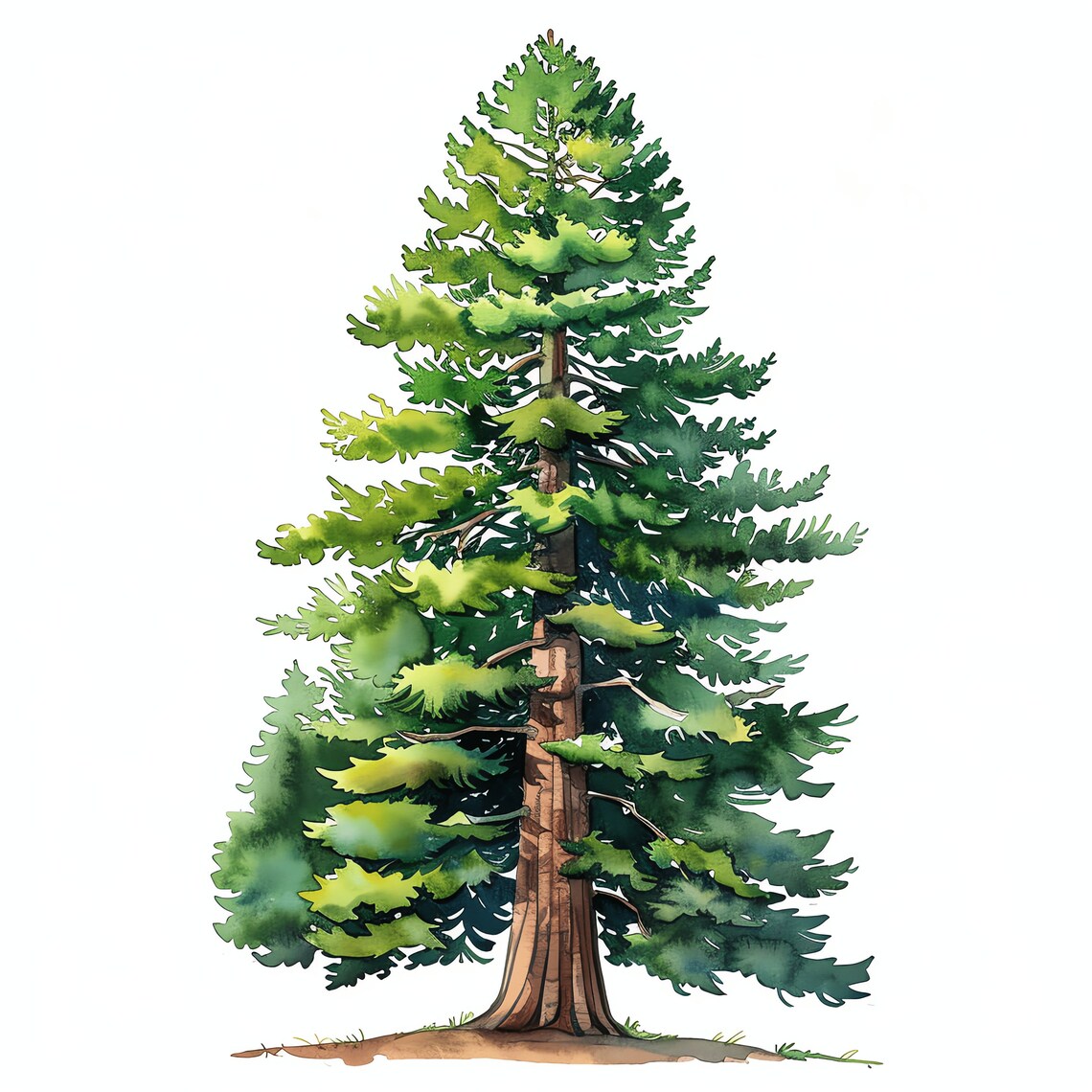 Redwood Tree and Forest PNG Clipart Bundle - 50 High Quality PNG ...