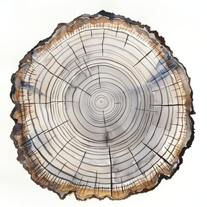 Tree Rings PNG Clipart Bundle 50 High Quality PNG Instant Download ...
