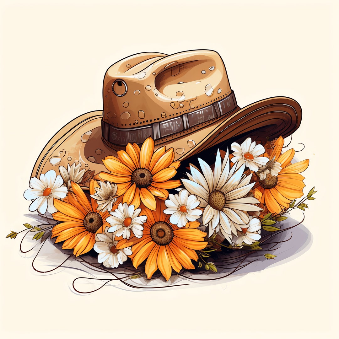 Country Western Floral PNG Clipart Bundle - 48 High Quality PNG ...