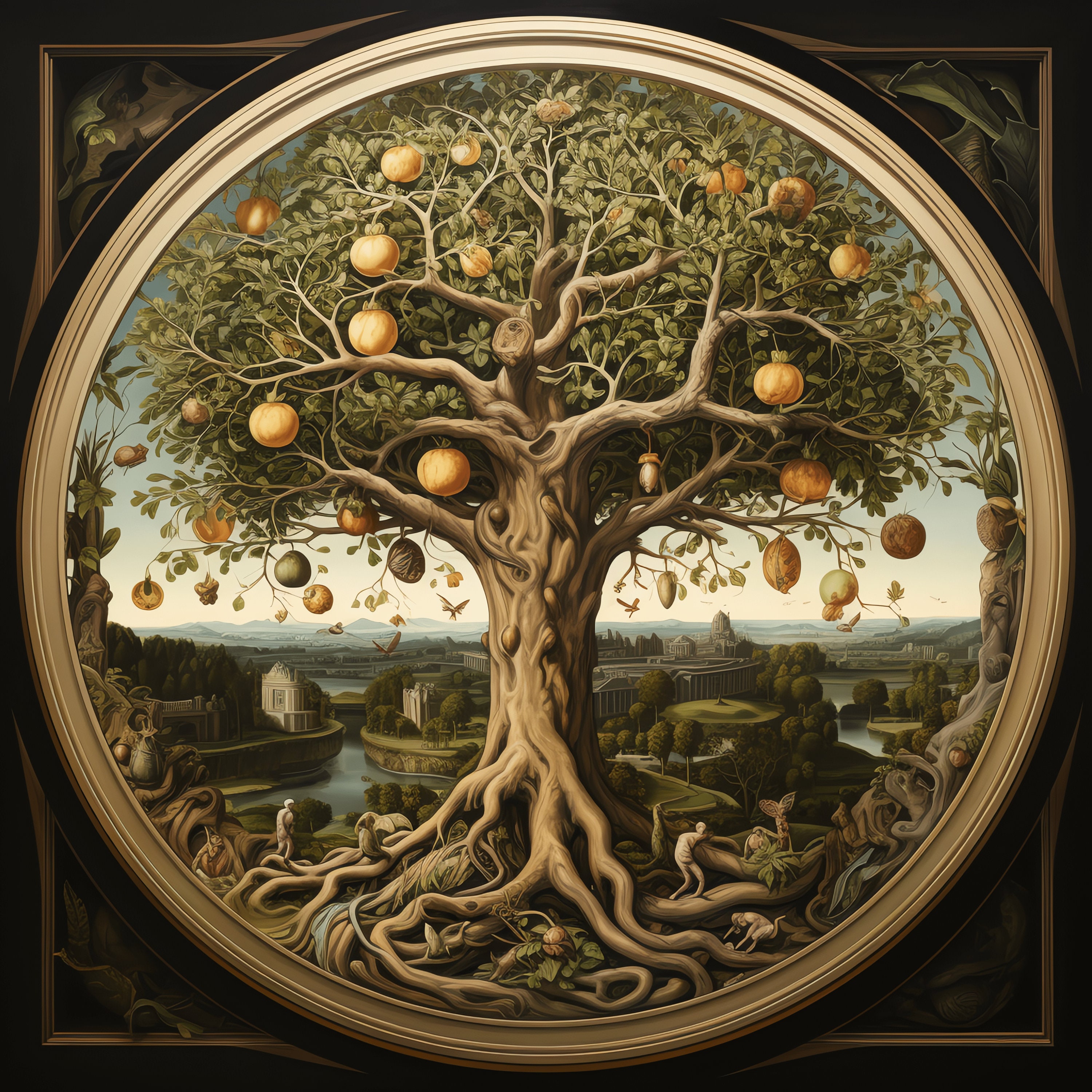 Renaissance Tree of Life PNG Bundle 50 High Quality PNG Instant ...