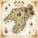 Vintage Pirate Map With Fantasy Text Clipart 45 High Quality Jpgs ...