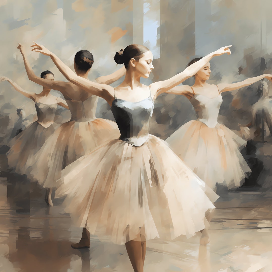 Ballerina PNG Clipart - 50 High Quality PNG - Instant Download - Card ...