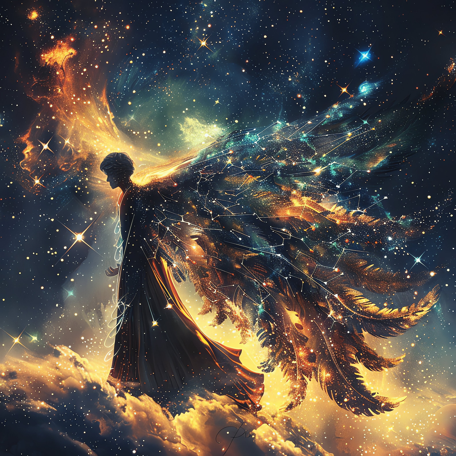 Galactic Guardian Angel PNG Clipart Bundle - 50 High Quality PNG ...