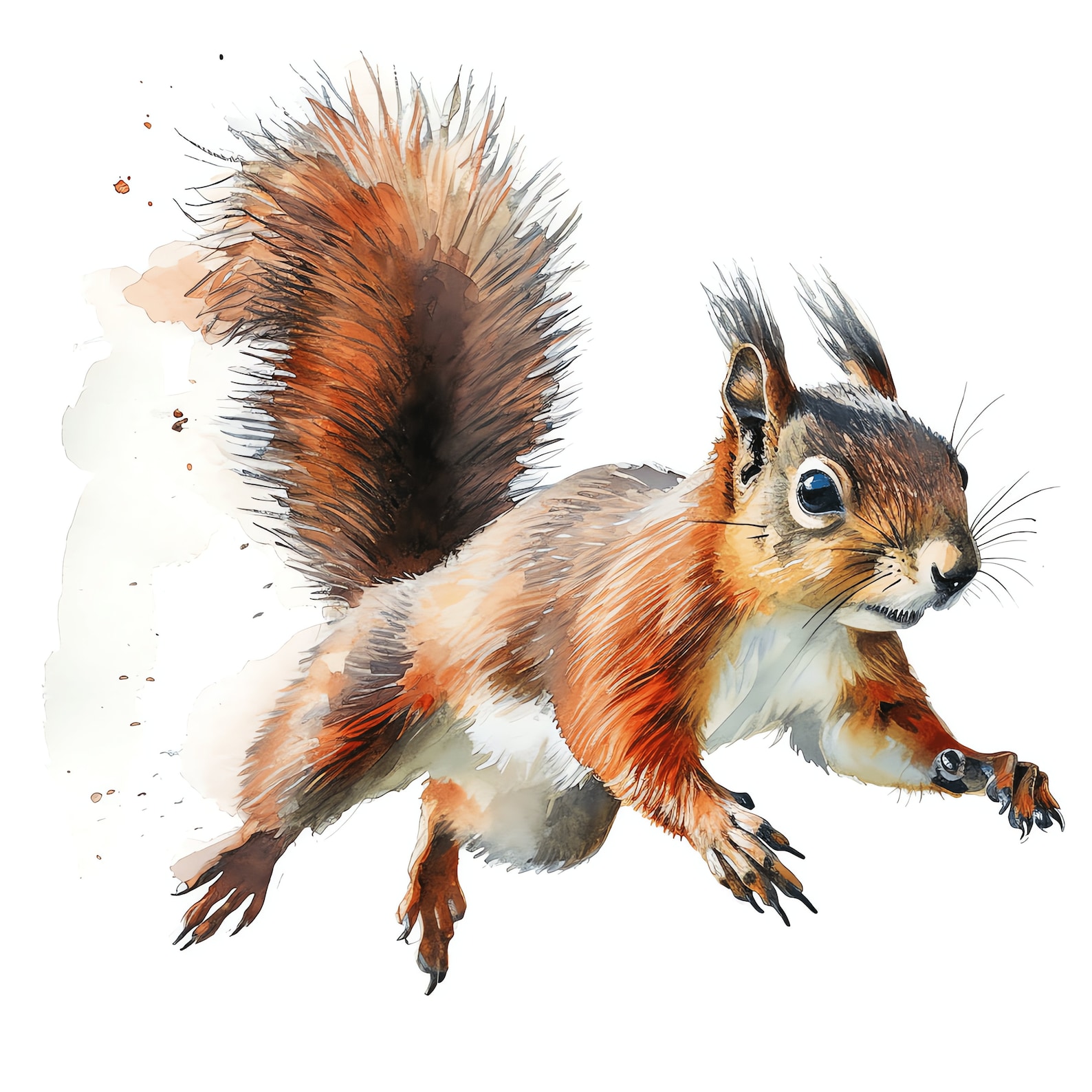 Flying Squirrel PNG Clipart Bundle - 30 High Quality PNG - Instant ...