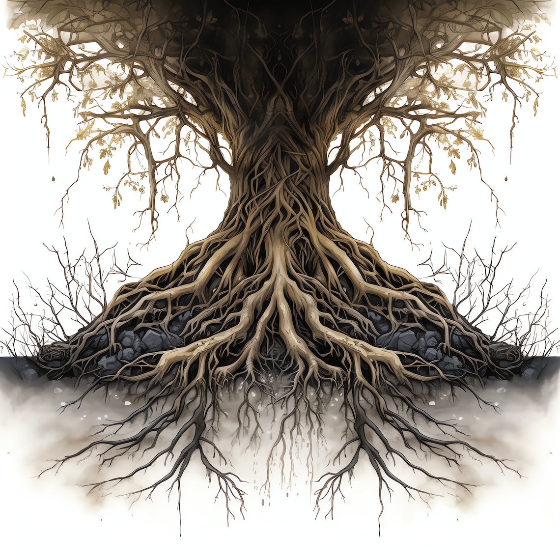 Tree Underground Roots PNG Clipart Bundle - 45 High Quality PNG ...