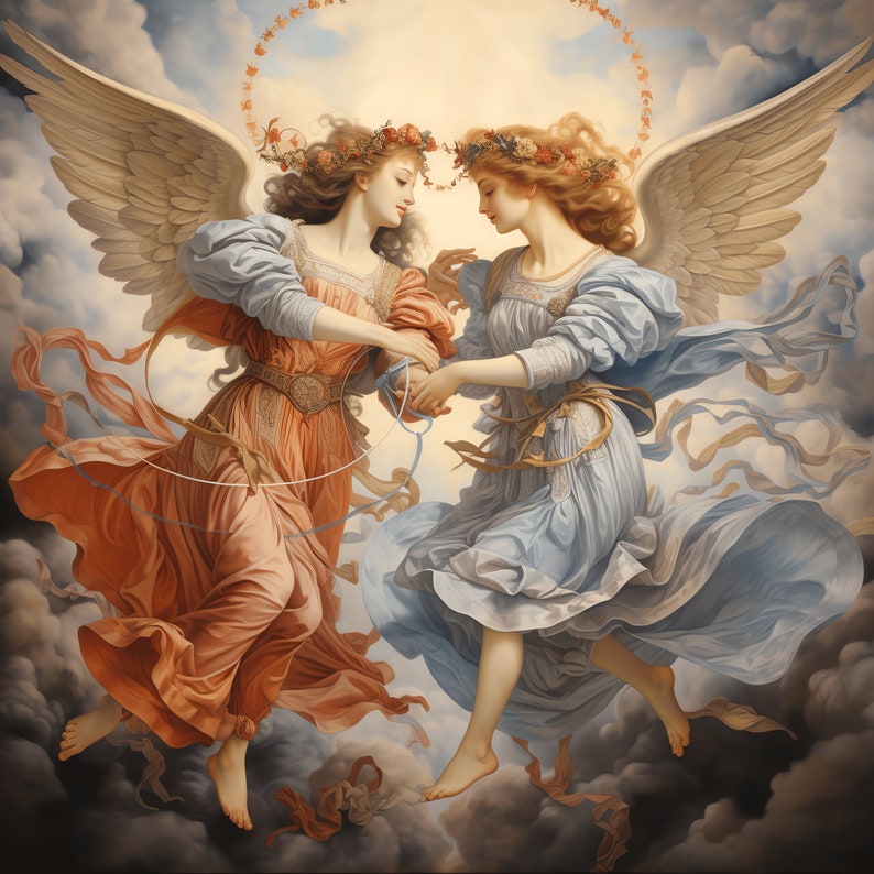 Renaissance Angels Dancing PNG Clipart 26 High Quality PNG Instant ...