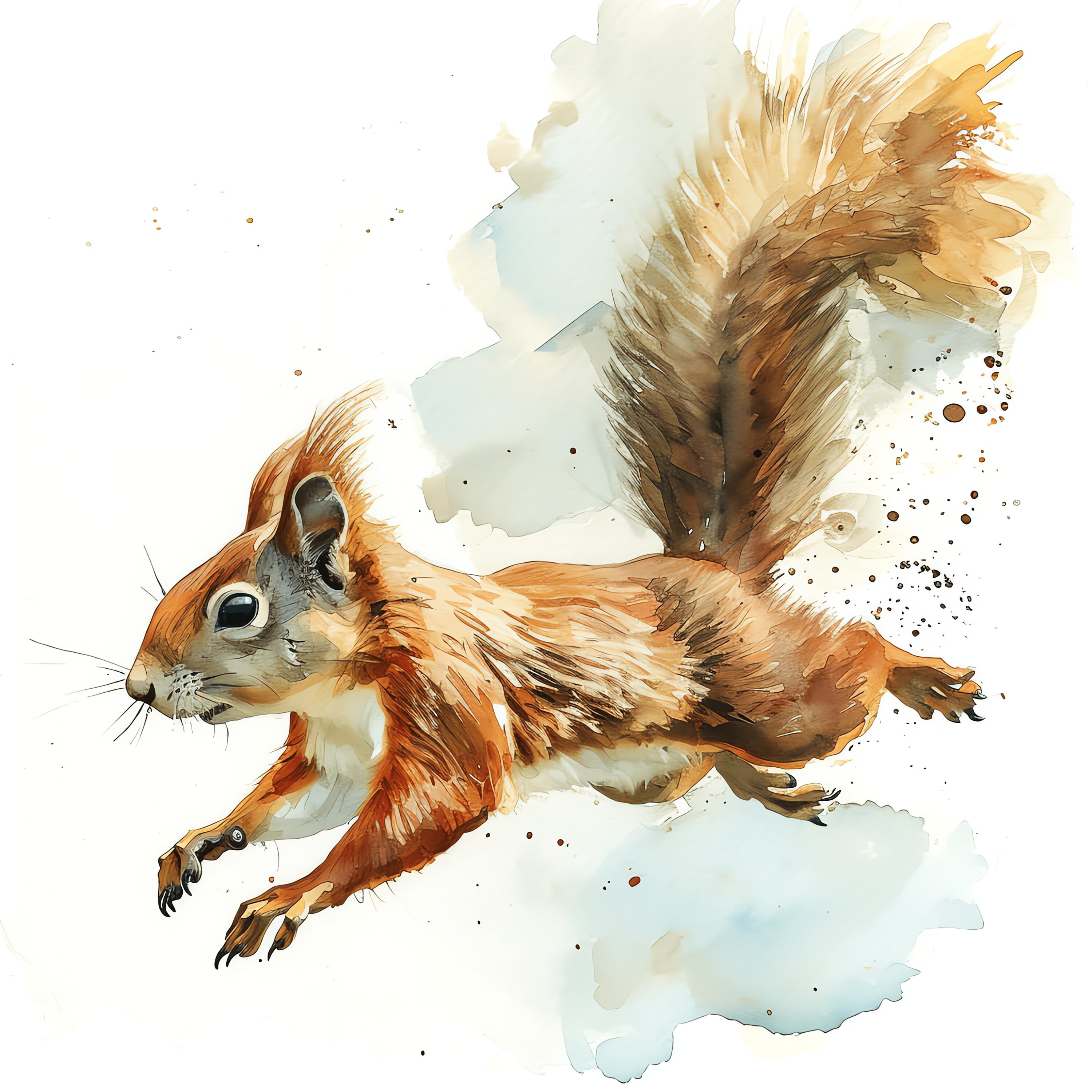 Flying Squirrel PNG Clipart Bundle - 30 High Quality PNG - Instant ...
