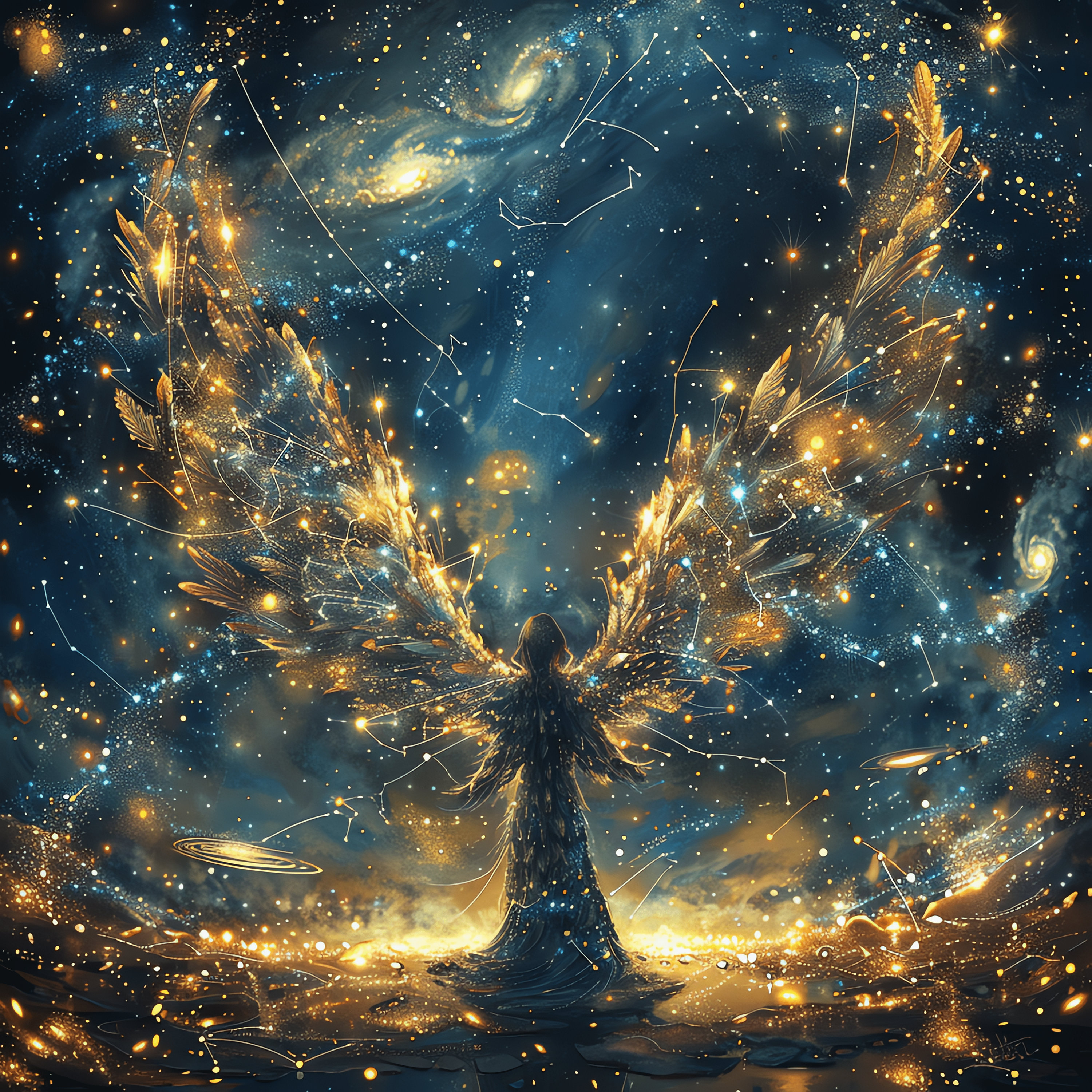 Galactic Guardian Angel PNG Clipart Bundle - 50 High Quality PNG ...
