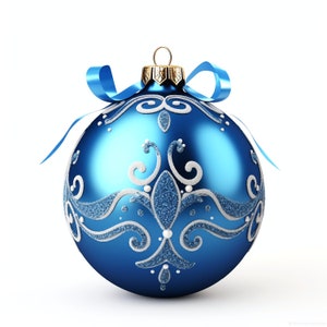 Single Christmas Ball PNG Clipart Bundle 50 High Quality PNG Instant ...