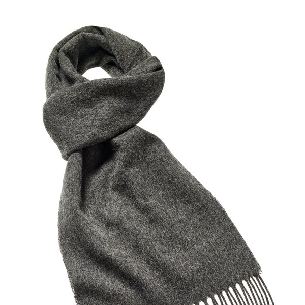 Grey Scarf - Etsy