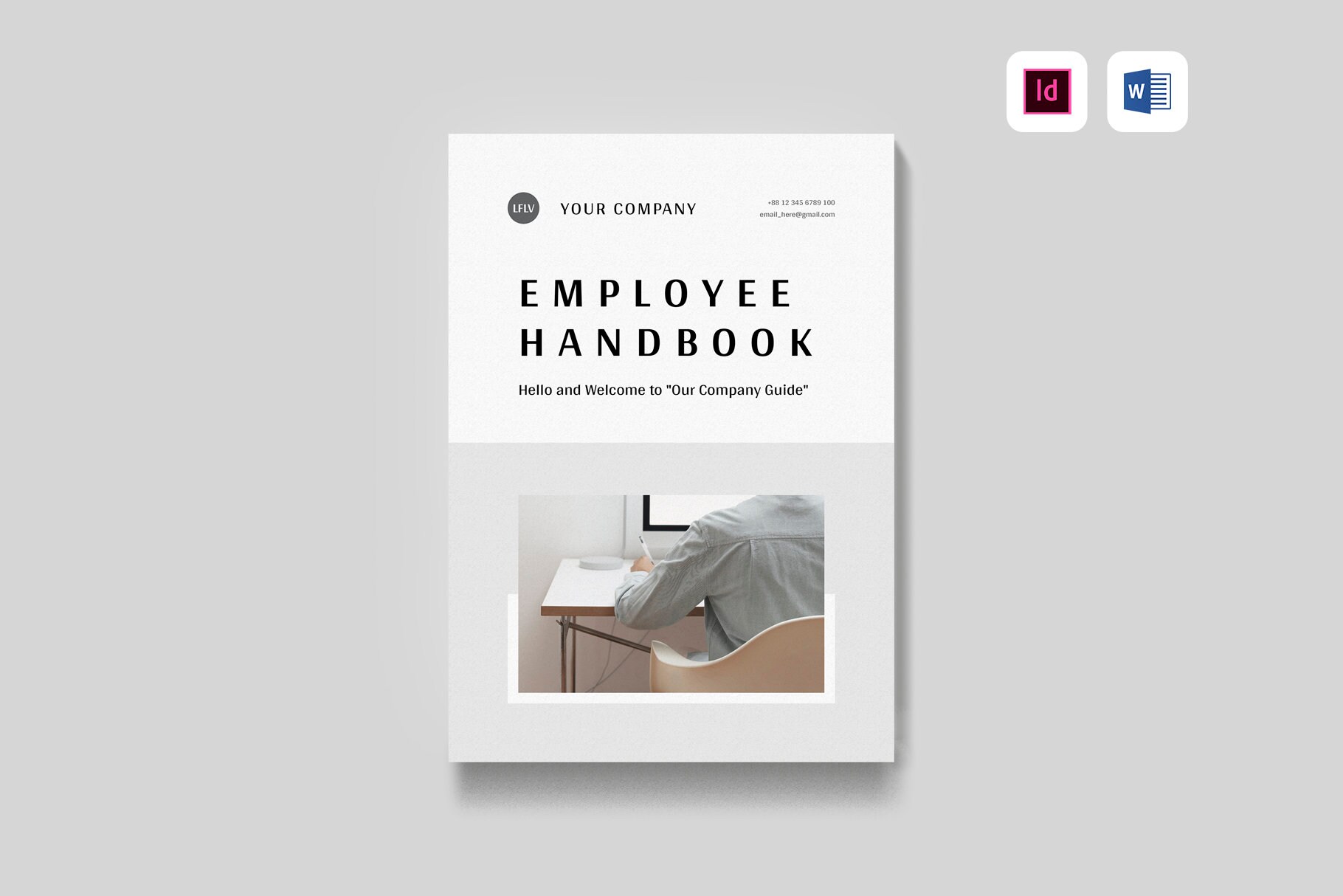 Employee Handbook Template Microsoft Word Adobe Indesign - Etsy