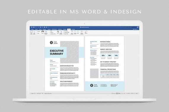 Executive Summary Template Microsoft Word