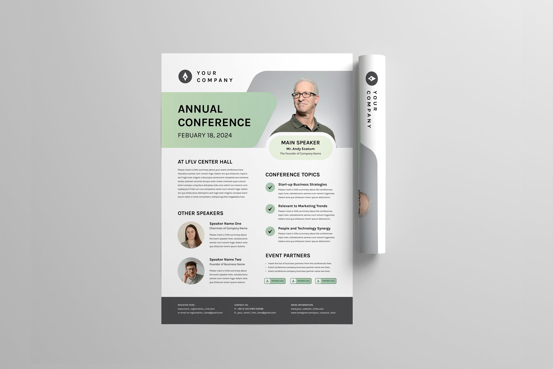Event Conference Flyer Template MS Word Template Event Poster Template ...