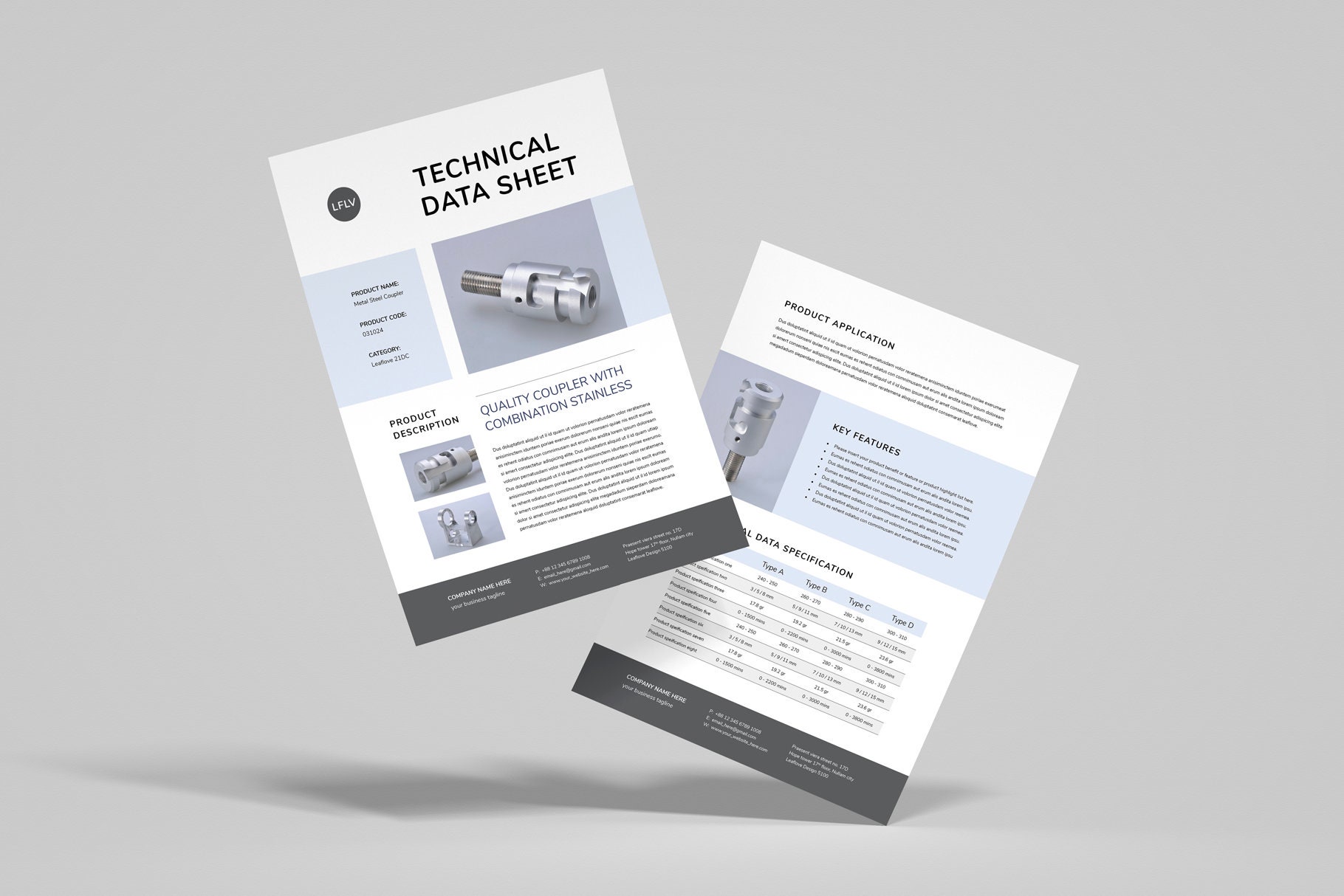 Technical Data Sheet Template MS Word Template Product Data Sheet ...