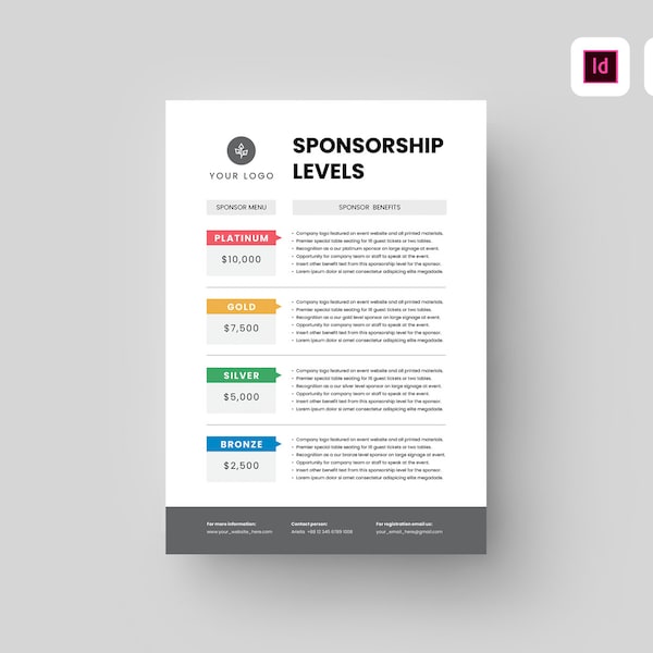 Sponsorship Levels - Etsy