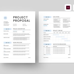 Project Proposal Template MS Word Template Client Proposal Template ...