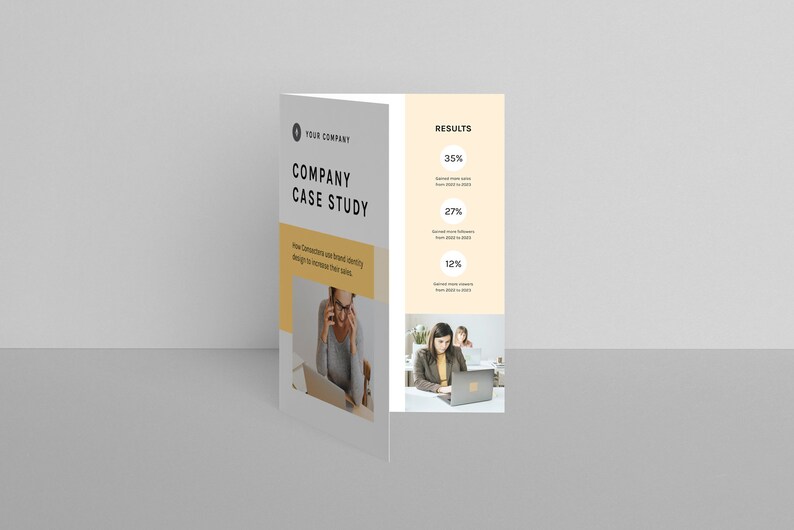 Case Study Template MS Word Template Indesign Template - Etsy Australia