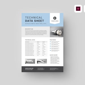 Technical Data Sheet Template MS Word Template Product Data Sheet ...