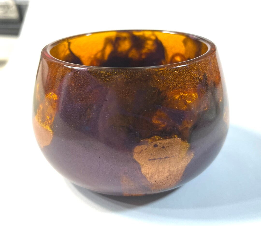 CUSTOM Available Random Resin Drip Trinket Tray, Dish, Bowl, Catchall ...